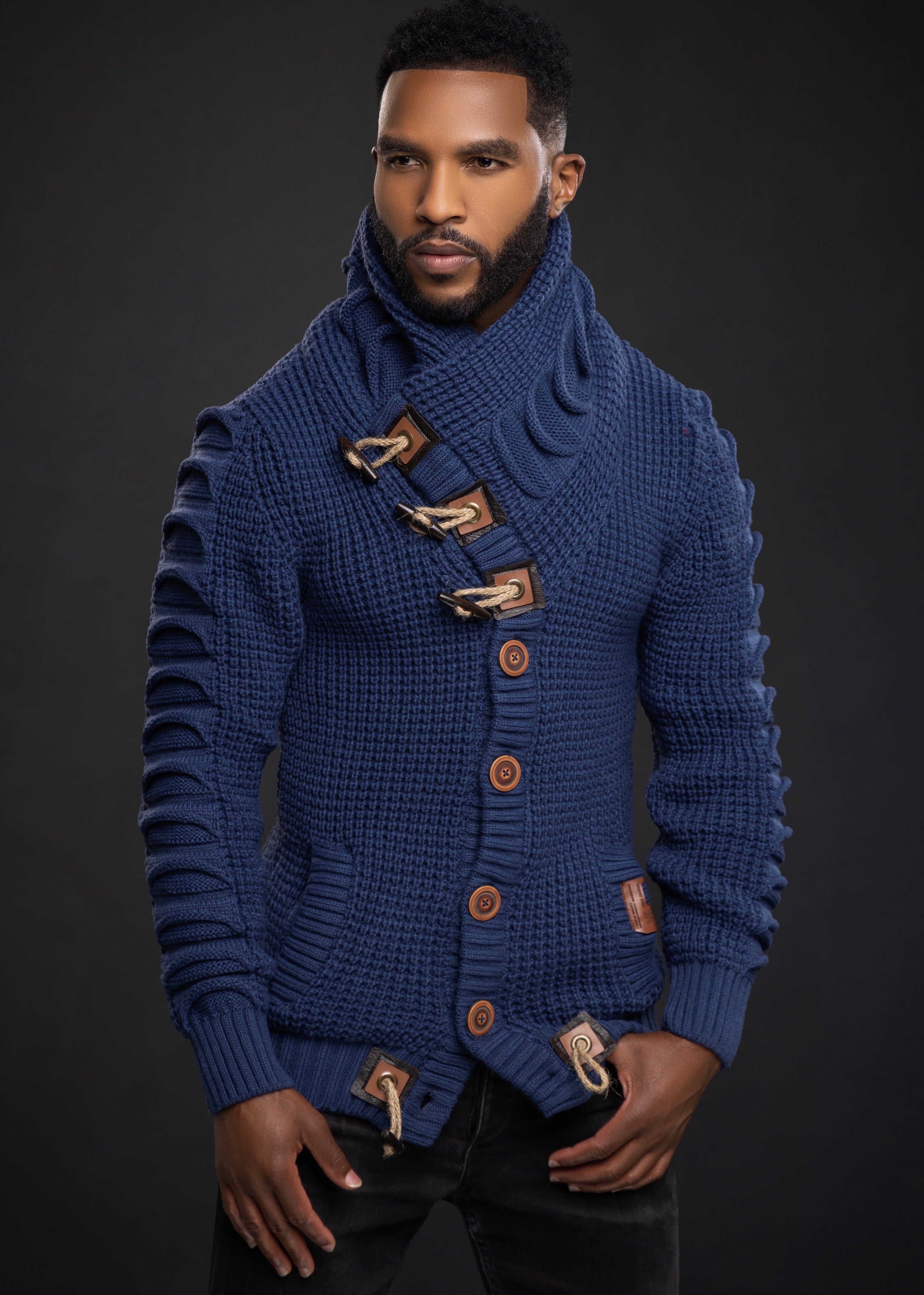 'Daniel' Indigo – Paul Daniel Clothing