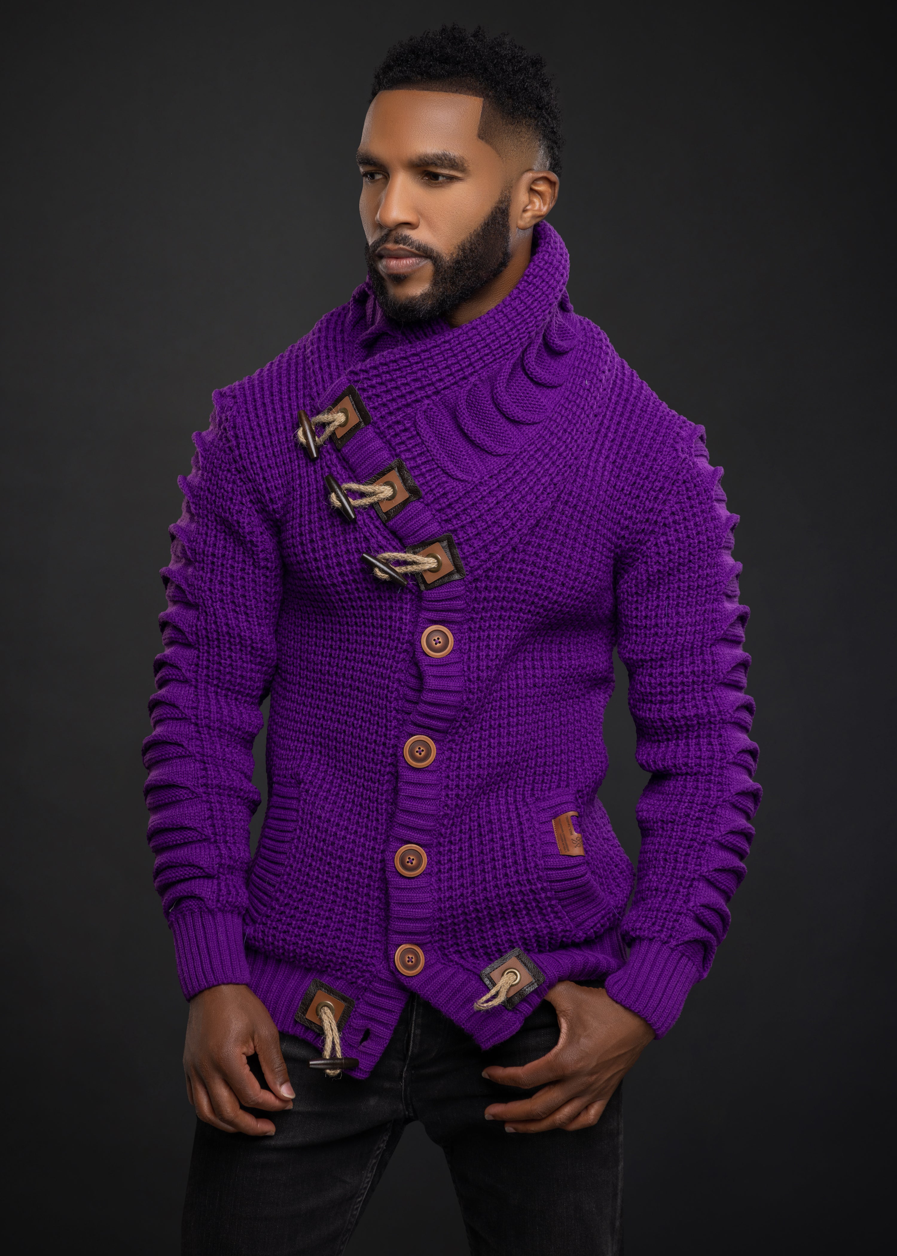 'Daniel' Purple – Paul Daniel Clothing